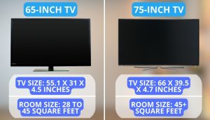 75-Inch TV Dimensions: Uncover TV Sizes of the 8 Top Brands