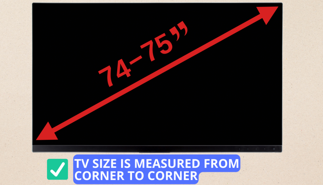 75-Inch TV Dimensions: Uncover TV Sizes of the 8 Top Brands