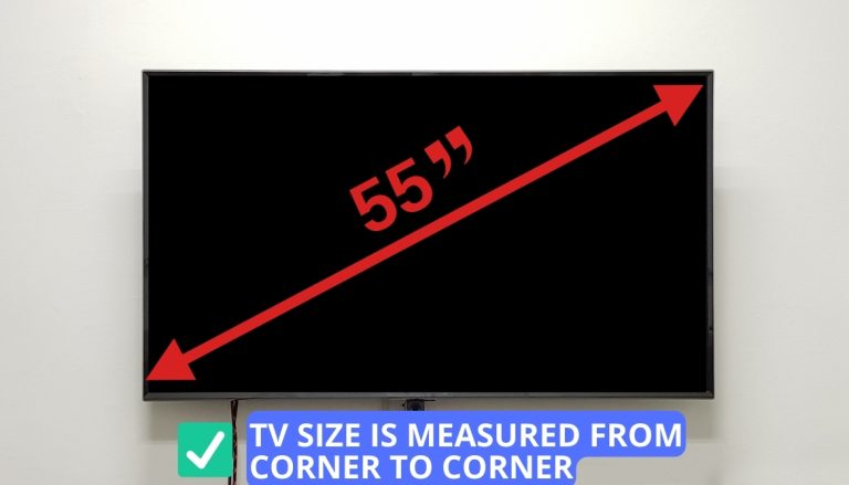 55-Inch TV Dimensions in Inches, Cm, Mm, and Feet